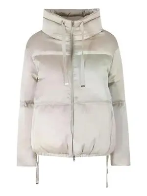 Herno Quilted High-neck Jacket - Neutrals