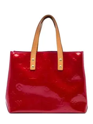 LOUIS VUITTON 2008 Monogram Vernis Reade Pm Handbag - Red