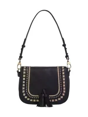 OSPREY Dakota Embellished Shoulder Bag - Black