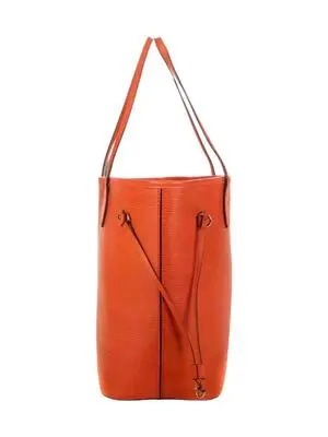 LOUIS VUITTON Louis Vuitton 2013 Neverfull Epi Leather Shoulder Bag Orange