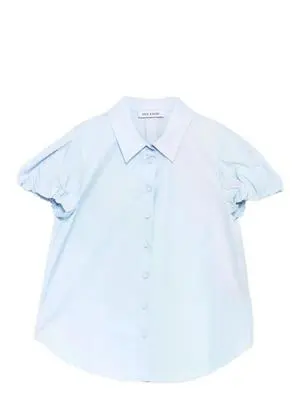Dice Kayek Puff-sleeve Shirt - Blue