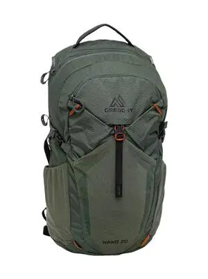 GREGORY 20l Nano Buckle-fastening Backpack - Green
