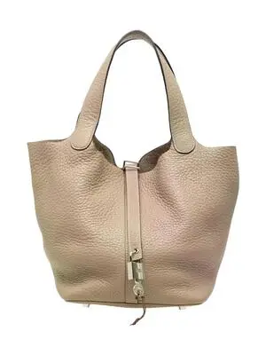 Hermès Clemence Picotin Lock 18 Handbag - Neutrals