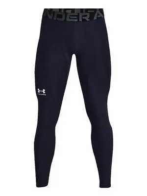 Under Armour Heatgear Logo-print Leggings - Blue