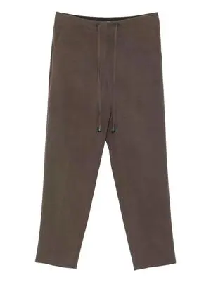 Giorgio Armani Drawstring Trousers - Grey