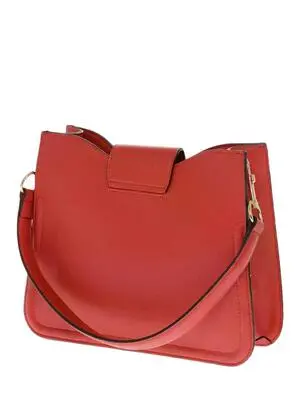 Moschino Love Heart-motif Shoulder Bag - Red