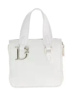 Dsquared2 Leather Wallet With Plaque - White