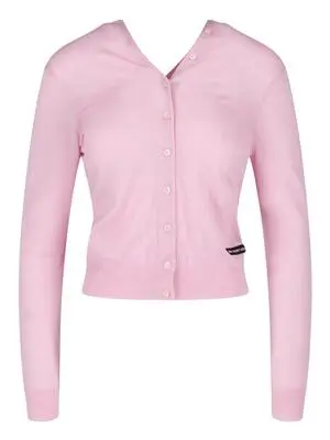 Alexander Wang Wool Button Cardigan - Pink