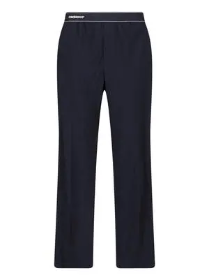 Casablanca Straight Logo Pants - Black