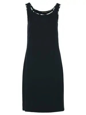CONQUISTA Sleeveless Jersey Dress - Black