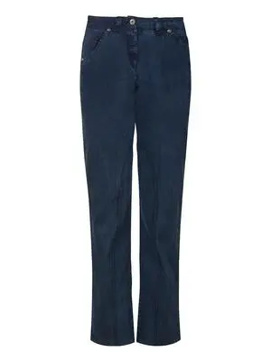 CONQUISTA Full Length Straight Denim Pants - Blue