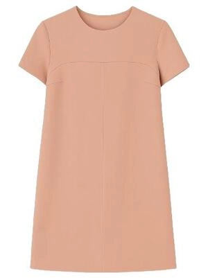CONQUISTA Conquista Sack Dress In Crepe Fabric
