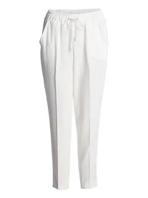 CONQUISTA Ecru Crepe Tapered Pants - Beige