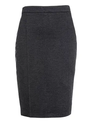 CONQUISTA Stretch Pencil Skirt - Grey