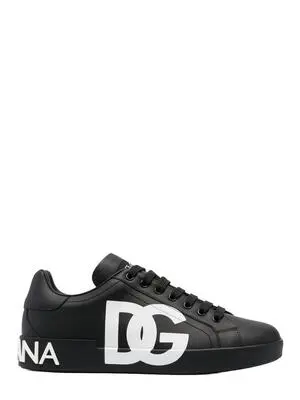 Dolce & Gabbana Portofino Sneakers - Black