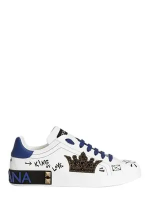 Dolce & Gabbana Portofino Sneakers - Blue