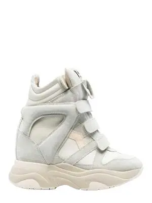 MARANT Balskee High-top Wedge Sneakers - White