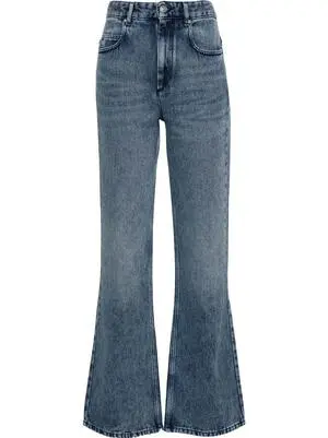 MARANT Belvira Flared High-waisted Jeans - Blue