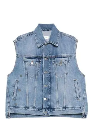 HAIKURE Denim Vest - Blue