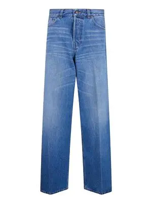 HAIKURE Button-up Jeans - Blue
