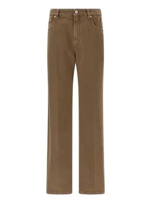HAIKURE Five-pocket Jeans - Brown