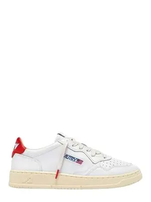 AUTRY Medalist Leather Sneakers - White