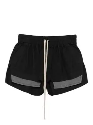 RICK OWENS RICK OWENS Silk Drawstring Shorts