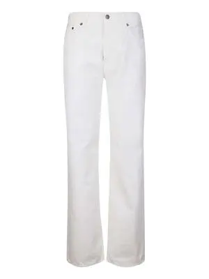 TOM FORD Jeans With Logo Patch - White