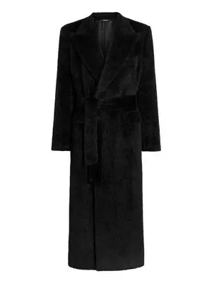 Brunello Cucinelli Kiton Double-breasted Coat - Black