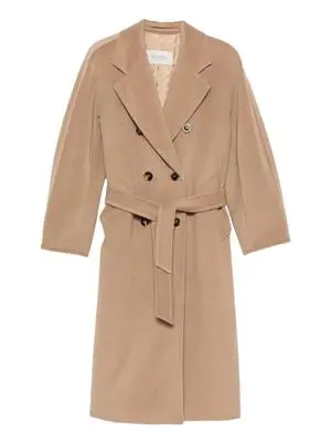 Kiton KITON Double-Breasted Coat Brown