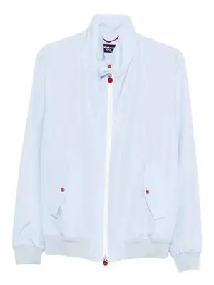 Kiton Light Blue Zip Pocket Jacket - Multi