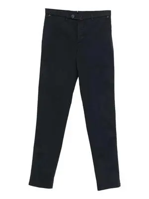 Kiton Trousers With Belt Loops - Blue
