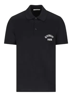 Brunello Cucinelli Logo Polo - Blue