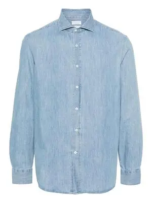 Brunello Cucinelli Denim Shirt - Blue