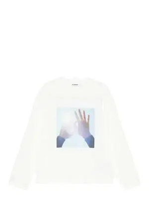 Rick Owens Long-sleeved T-shirt White