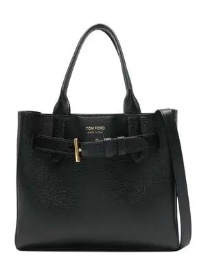 TOM FORD Audrey Buckle Tote Bag - Black