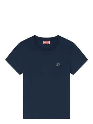 Kenzo Boke Flower" Embroidered Cotton T-shirt - Blue