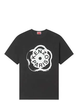 Kenzo Boke Flower 2.0" Loose-fitting Cotton T-shirt - Black