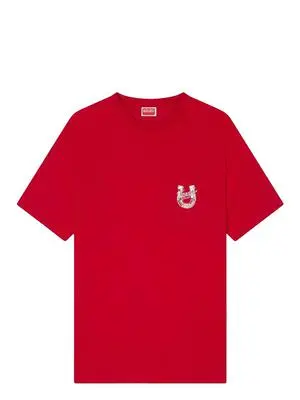 Kenzo Lunar New Year Cotton T-shirt - Red