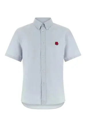 Kenzo Oxford Cotton Shirt - Blue