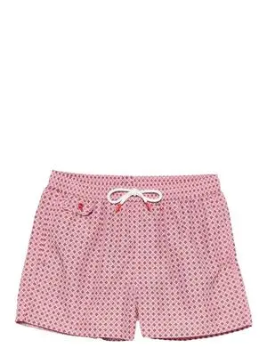 Kiton Geometric Print Swimsuit - Multi