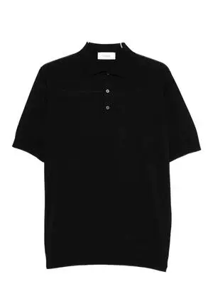 LARDINI S Polo Shirt - Black