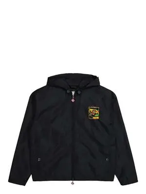 Casablanca Ripstop Hooded Jacket - Black