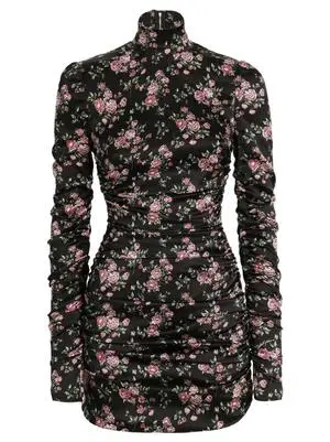 Dolce & Gabbana Short Floral Ruffled Dress - Multi