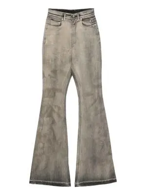 Rick Owens Botan Bootcut Jeans - Grey