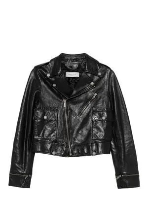 GOLDEN GOOSE Nevada Biker Jacket - Black