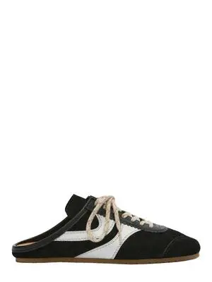 Dries Van Noten Lace-up Mules - Black