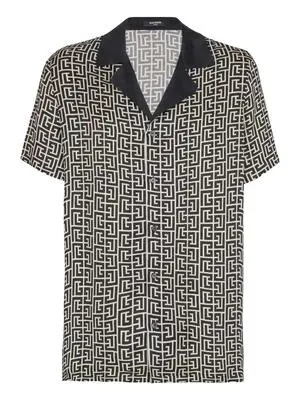 Balmain Pb Monogram Shirt - Multi