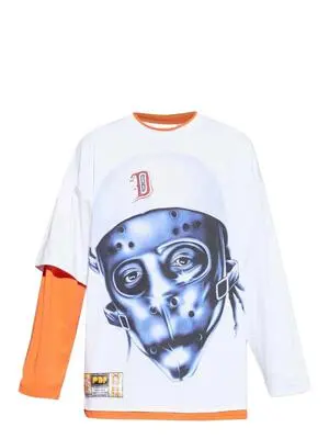 PDF Crew-neck T-shirt With Print - Multi