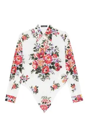 Dolce & Gabbana Long-sleeved Floral Shirt - Multi